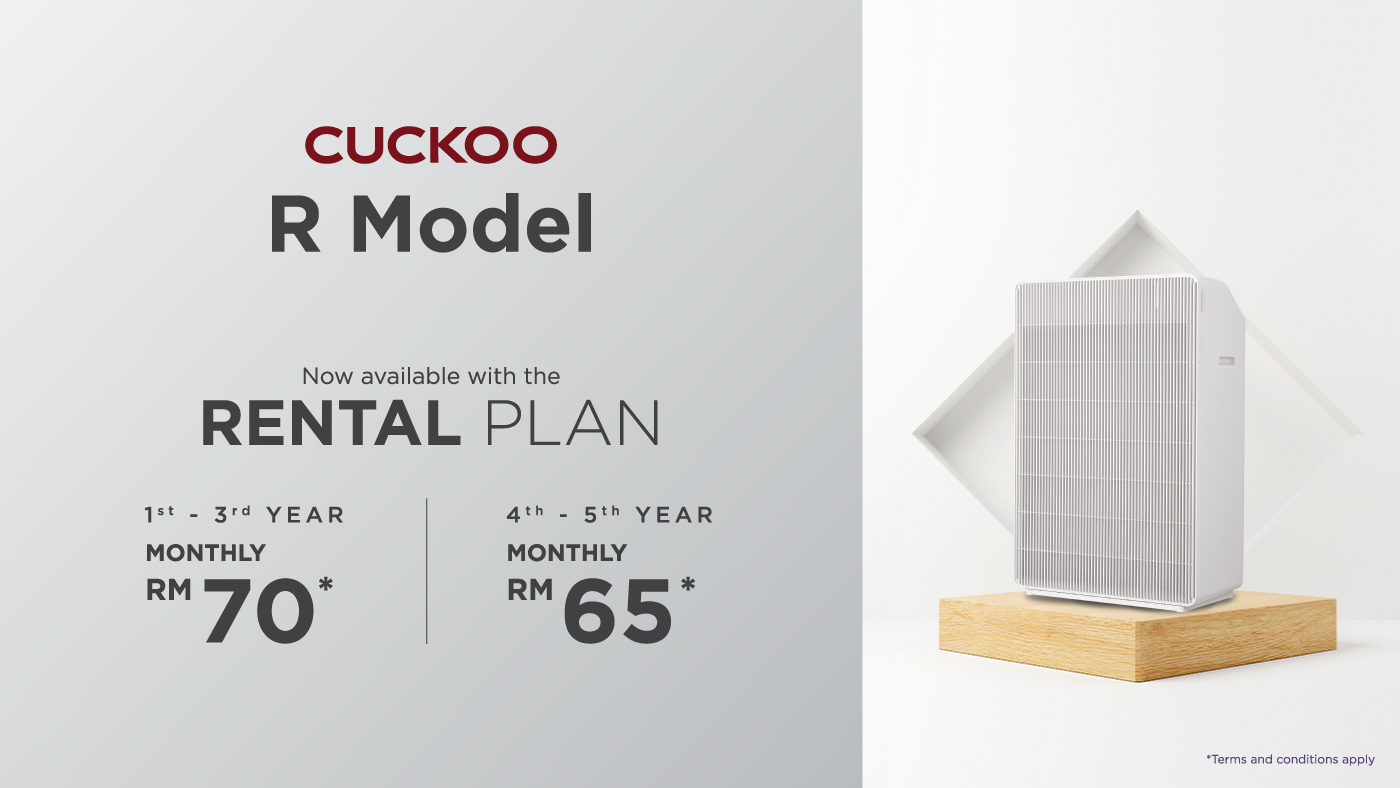 R MODEL PENAPIS UDARA CUCKOO LATEST PROMO 2023