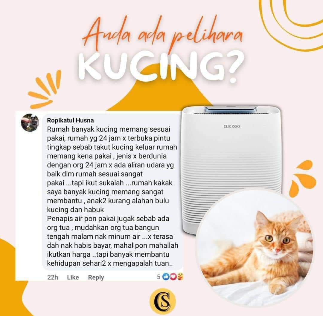 R MODEL PENAPIS UDARA CUCKOO LATEST PROMO 2025