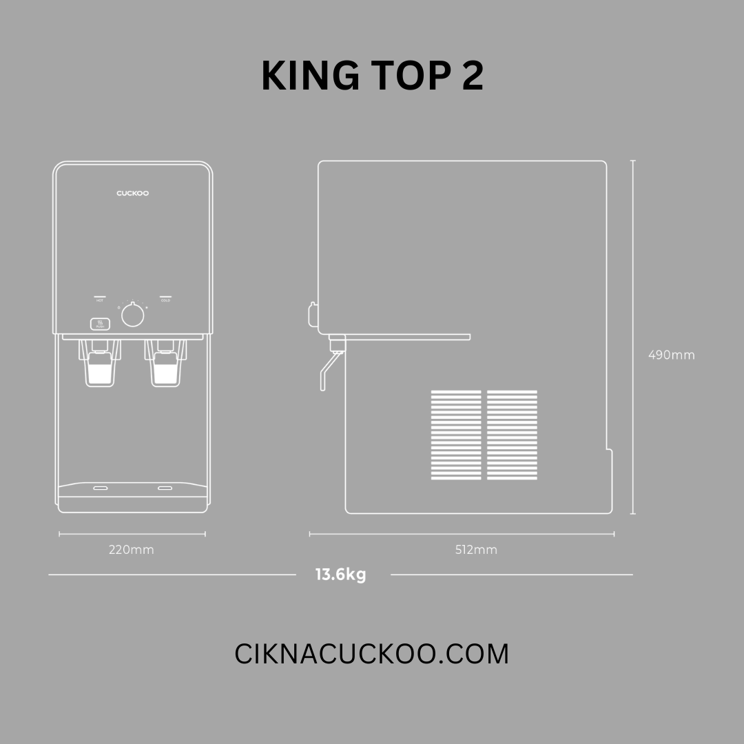 PENAPIS AIR CUCKOO KING TOP PROMOSI & HARGA TERKINI